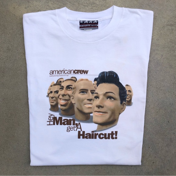 American Crew | Shirts | Vtg American Crew Mannequin Heads Get A ...